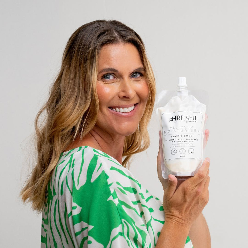 pHRESH All Over Moisturiser with Vit C A E Squalane Hyaluronic Acid ...